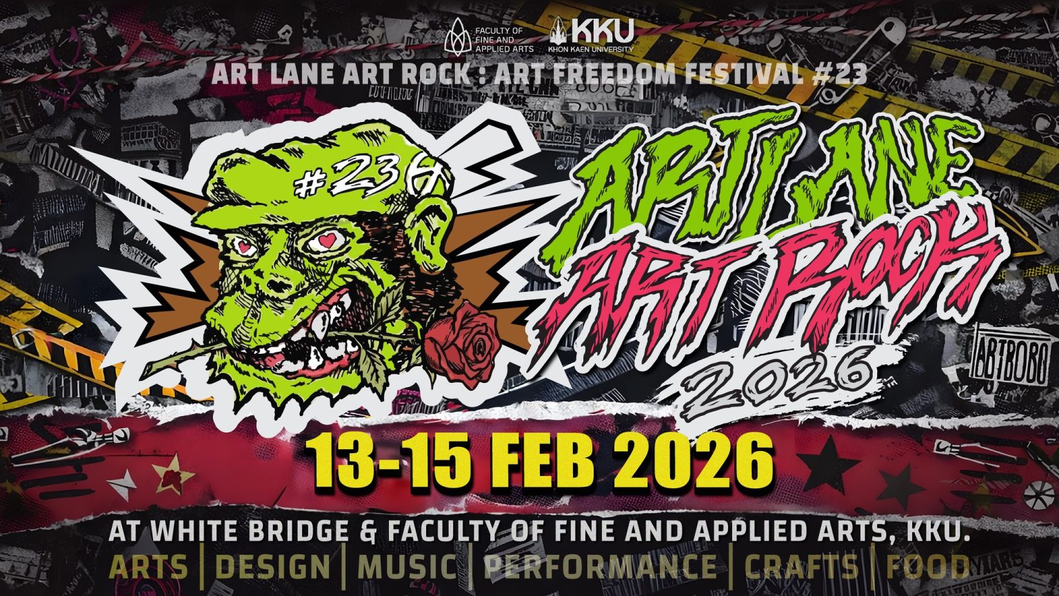 ART LANE ART ROCK 2026 - Khon Kaen Hub